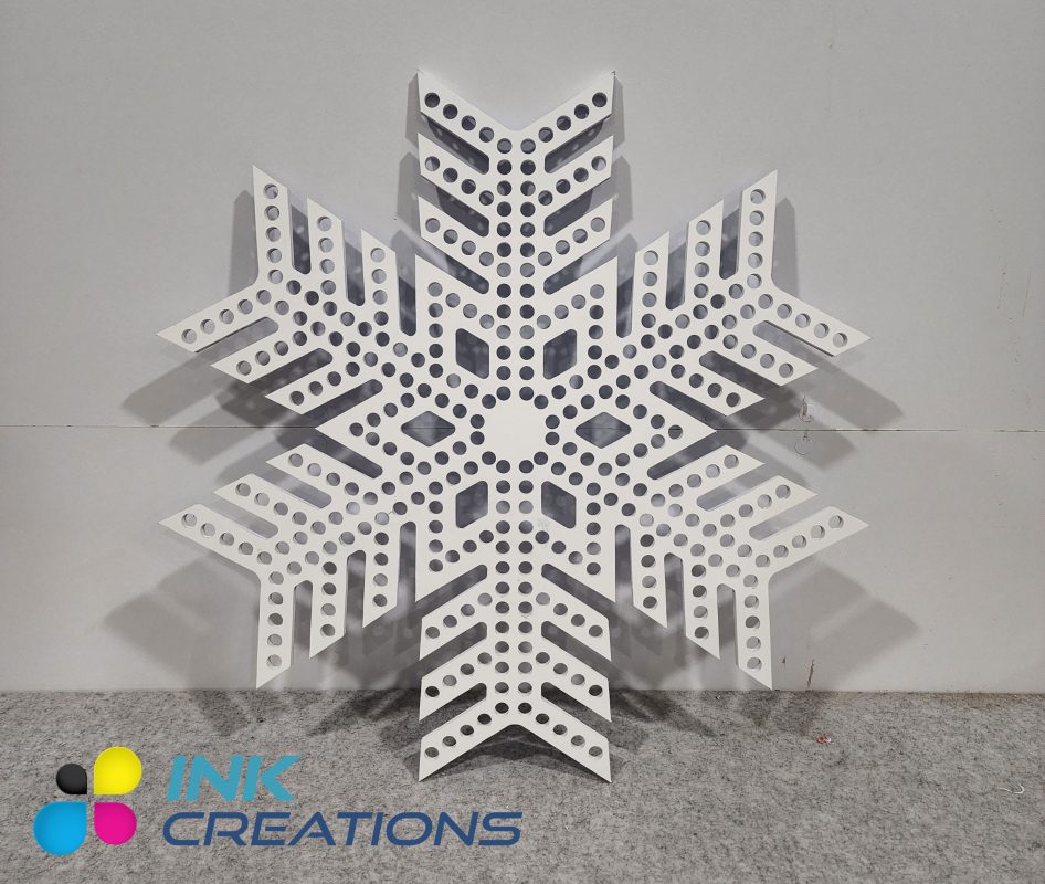 Arrow Snowflake - Ink Creations | Digital Printing | Christmas Light Props