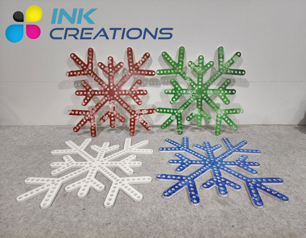Inn Snowflake - Ink Creations | Digital Printing | Christmas Light Props