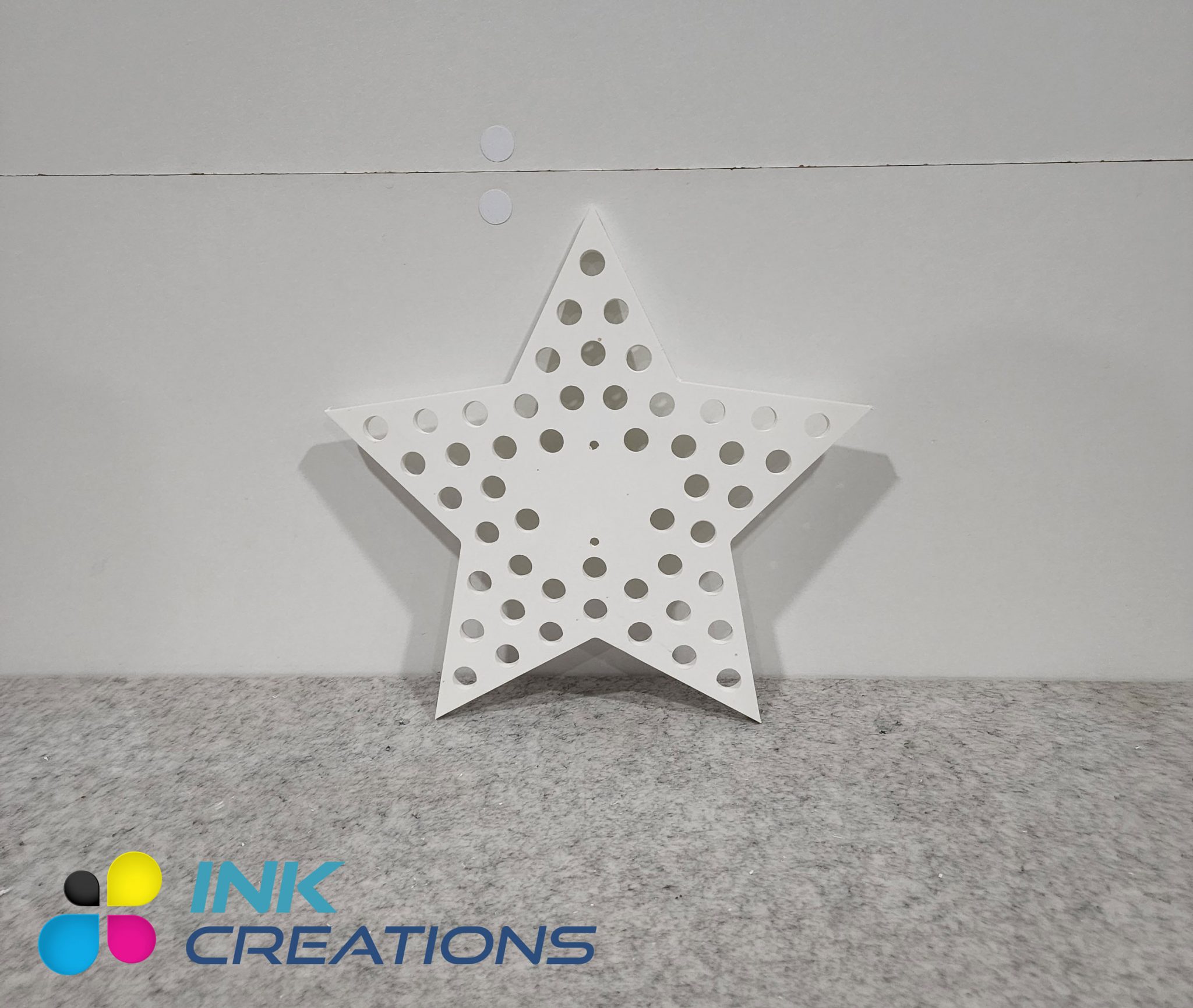 Modern Star - Ink Creations | Digital Printing | Christmas Light Props