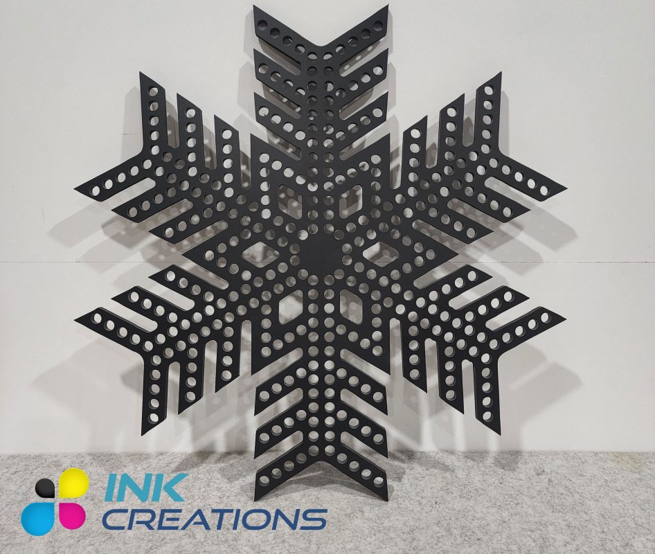 Arrow Snowflake - Ink Creations | Digital Printing | Christmas Light Props