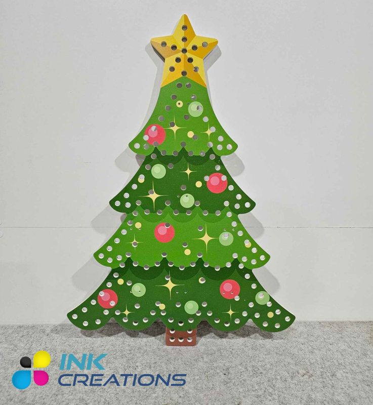 Mini Tree - Ink Creations | Digital Printing | Christmas Light Props