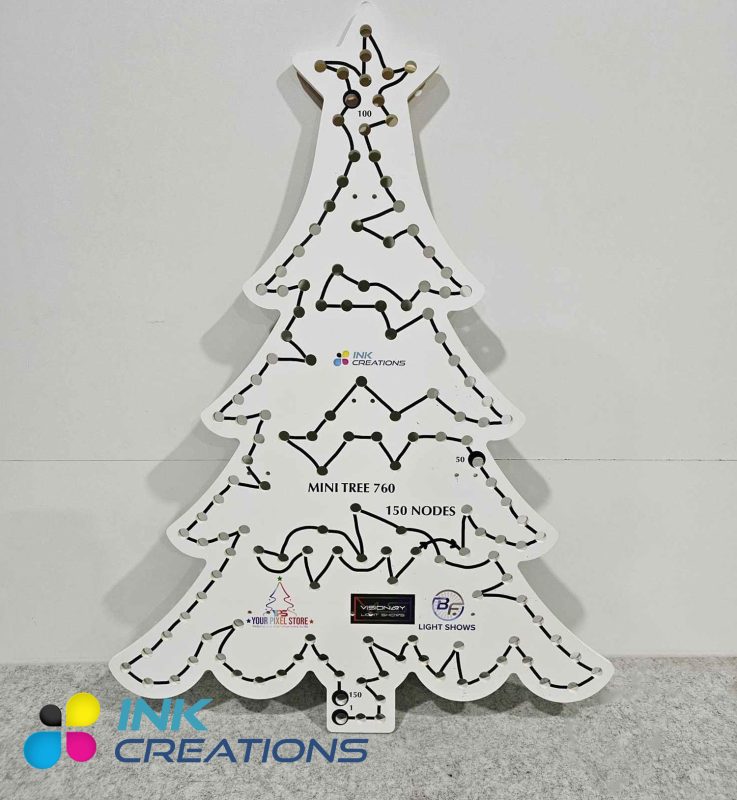 Mini Tree - Ink Creations | Digital Printing | Christmas Light Props