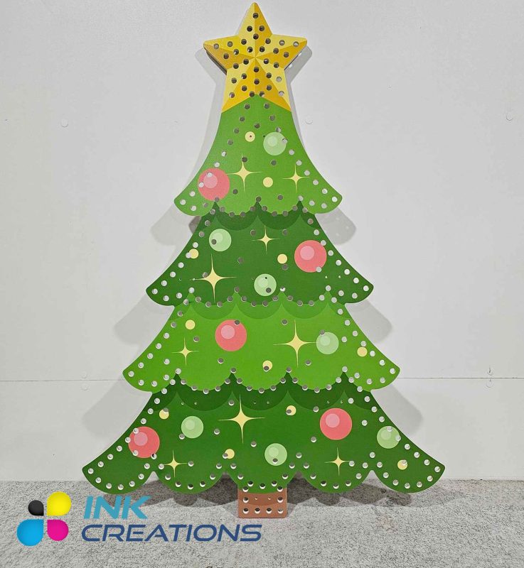 Mini Tree - Ink Creations | Digital Printing | Christmas Light Props